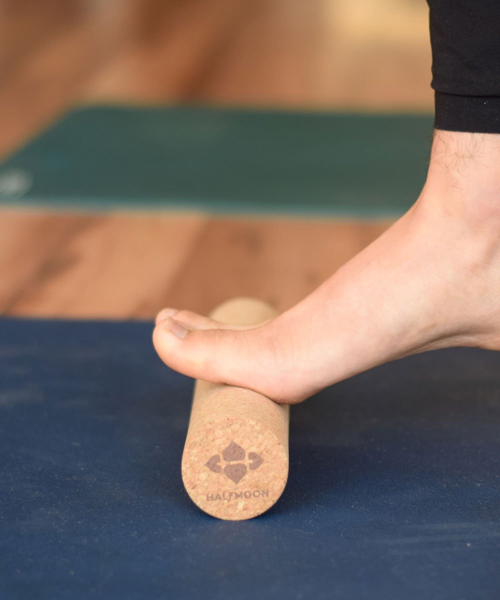 Halfmoon Natural Cork Massage Roller – One Tooth Guelph